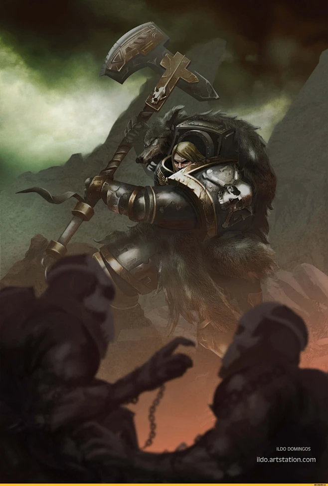 Warhammer-40000-%D1%84%D1%8D%D0%BD%D0%B4%D0%BE%D0%BC%D1%8B-Space-Wolves ...