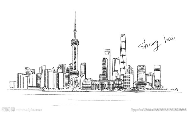 上海外滩图片,上海外滩模板下载,手绘上海外滩 手绘 上海 装饰 插画,上海外滩设计素材,昵图网：图片共享和图片交易中心