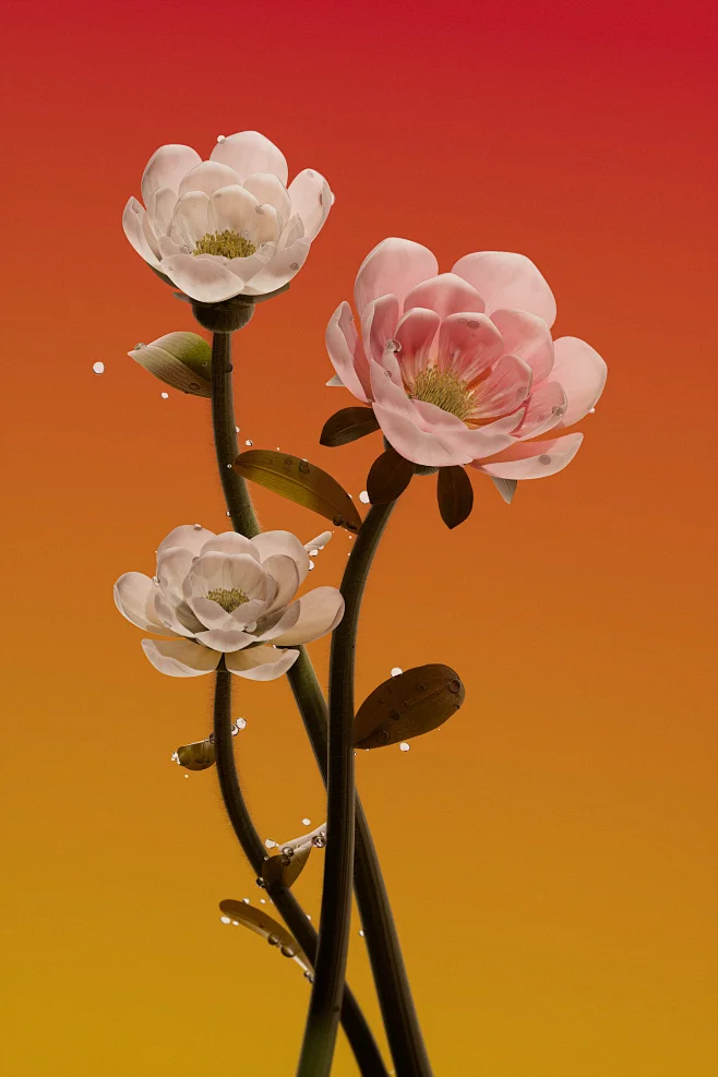 3d art art cinema 4d flower Flowers Nature octane Photography Render ...
