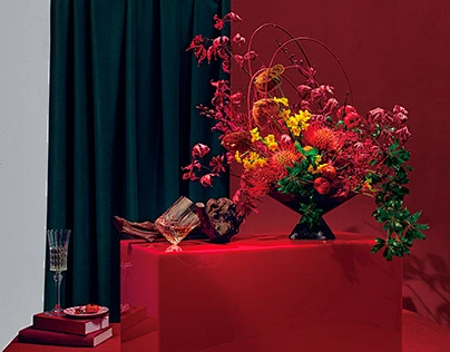 ELLE FEBRUARY 2021 | Chinese New Year Flower Story-花瓣网