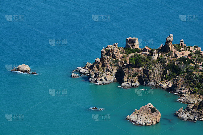西西里岛。旅游胜地Cefalu