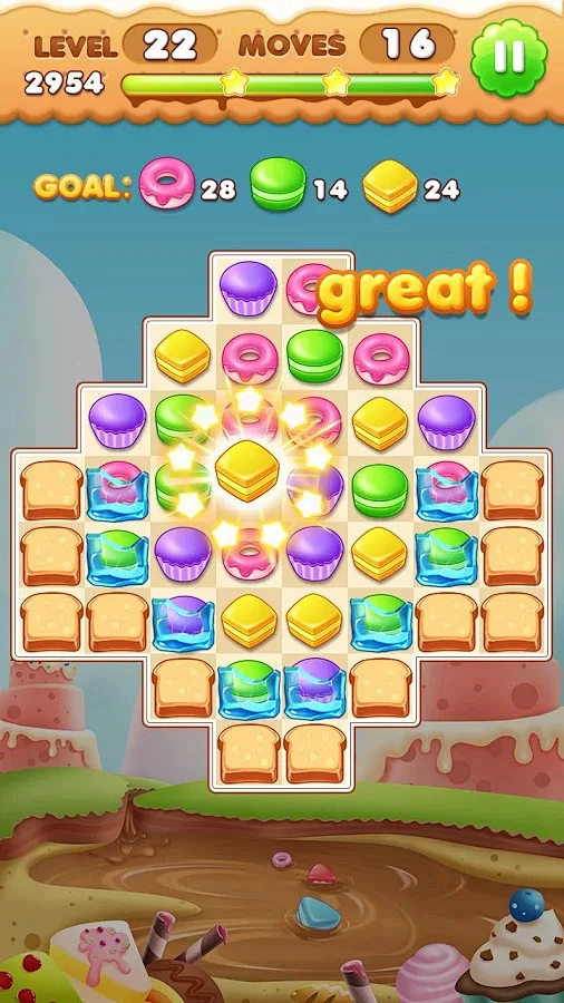 Cookie Boom - 屏幕截图 -花瓣网