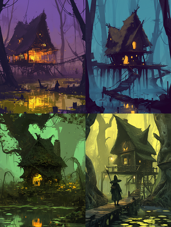 molly_448231_witches_hut_in_a_swamp_environment_design_semi_rea ...