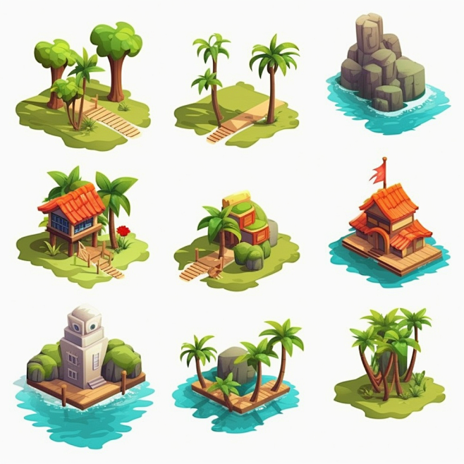 海岛风场景素材 (25)