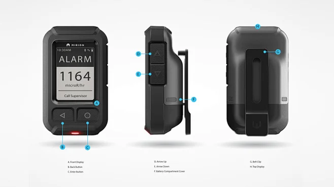 AccuRad Personal Radiation Detector (PRD) - by THRIVE / Core77 Design ...