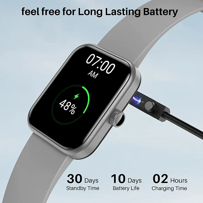 Amazon.com: TOZO S2 Smart Watch Alexa Built-in Fitness Tracker with ...