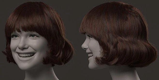 【元素推荐】头发和毛发制作教程 - Zbrush Fibermesh to 3Ds max Hair And Fur http://www.element3ds.com/plugin.php ...
