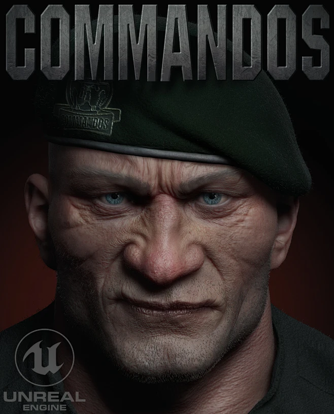 Commandos Cover_FAN ART, Korosh Ghanbarzadeh : This is a mini project based on Commandos 2: Men ...