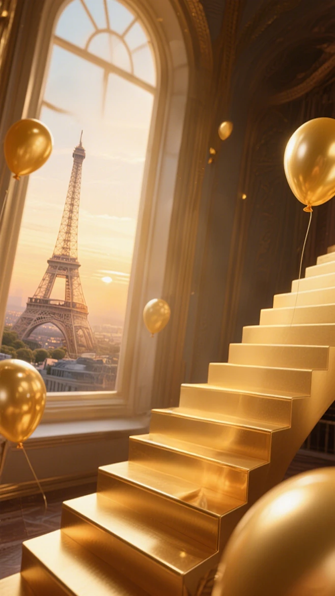 Paris background-花瓣网