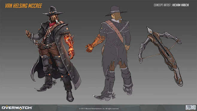 Overwatch Hanzo, Pharah and Sombra Skin Concepts, Hicham Habchi : More ...