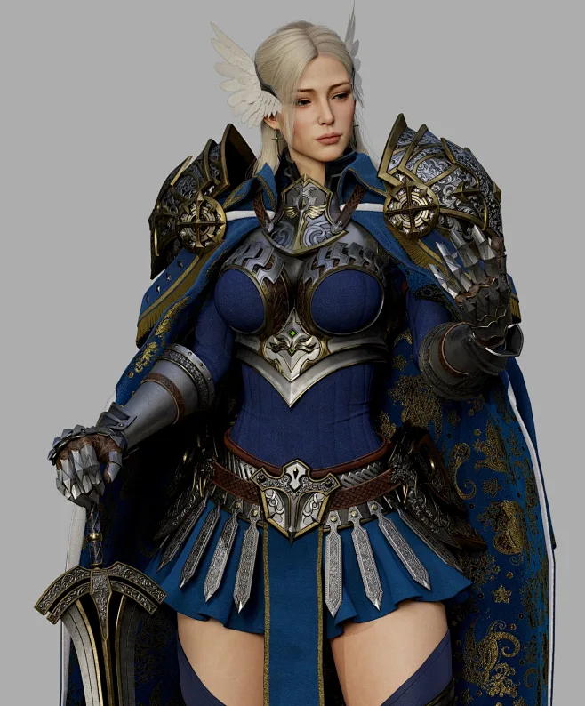 韩国3D设计师 Jichang Kwon 作品欣赏 61P-CG角色-微元素 - Element3ds.com!-花瓣网