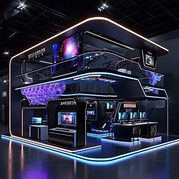 MidJourney AI 展览设计提示词收藏【0006】 – 52展览设计-花瓣网