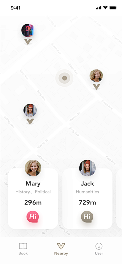 【地图定位】- App/小程序/H5-UI-花瓣网|陪你做生活的设计师 | 地图-美叶