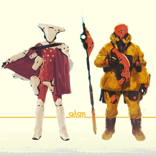 SKISM character types, Calum Alexander Watt : SKISM character types by ...