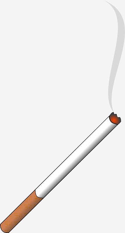 香烟高清素材 卡通 吸烟 吸烟有害健康 手绘 烟 烟雾 免抠png 设计图片 免费下载