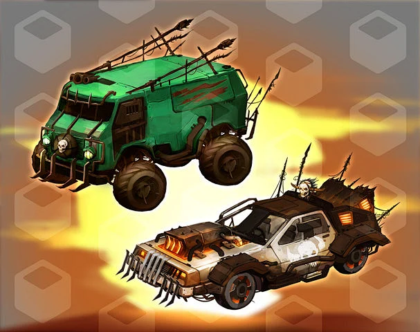 2D Post Apocalyptic Cars - Asset Store : 2D Post Apocalyptic Cars - 10 ...