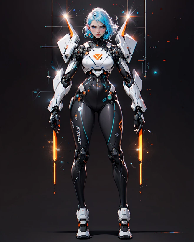 200 Mecha Girls & Robotics Style V3 |4K now in shop!-花瓣网