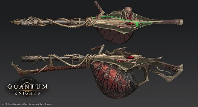 quantum knights(퀀텀나이츠)_ weapon_concept_3图片_A:设计-枪械 载具图片素材-花瓣网