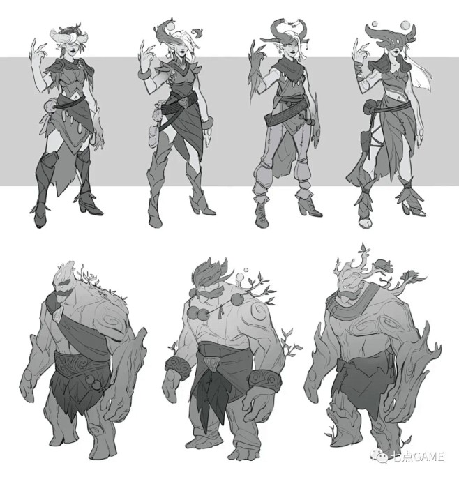《守望先锋》角色设计fanart，美国概念设计师 Natalie Pellmann-花瓣网