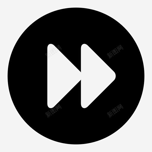 快进下一步右箭头图标 设计图片 免费下载 页面网页 平面电商 创意素材