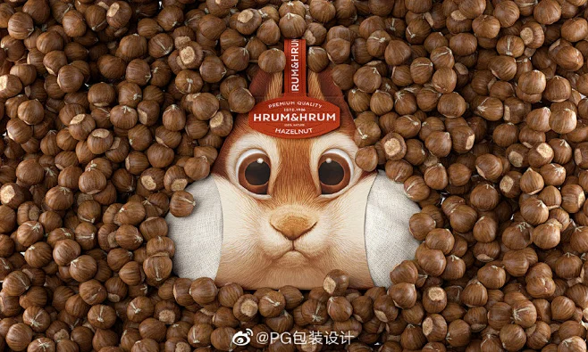 白俄罗斯Hrum-Hrum坚果包装设计图片_品品品品牌图片素材-花瓣网
