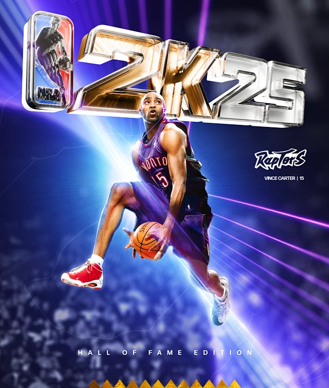 NBA2K 2K Sports Sports Design sports poster sport design vince carter ...