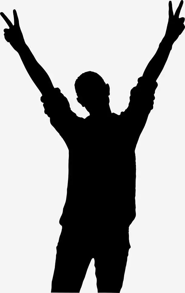 黑色清新人影_新图网 https://www.ixintu.com-花瓣网