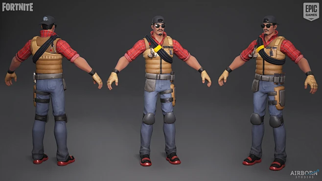 Fortnite - Wrangler-花瓣网