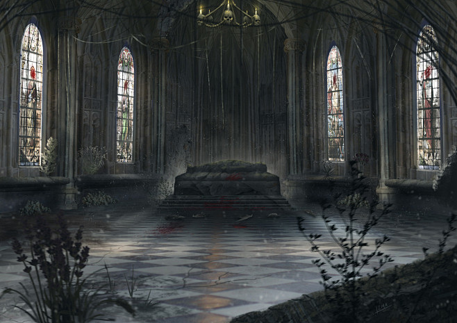 欧美写实气氛图欧美写实场景原画欧美场景气氛图来自cgbook.cn (606)