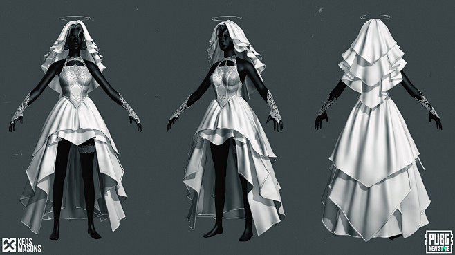 PUBG New State - Cyber Angel-花瓣网