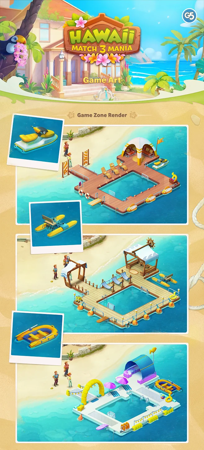 2D art game Game Art mobile game concept concept art 2D rendering props ...