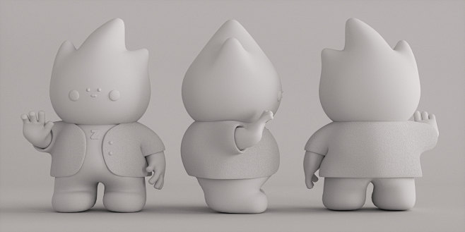 c4d Cartoons Castle Character designer king Mascot Maxon Cinema 4d (2)