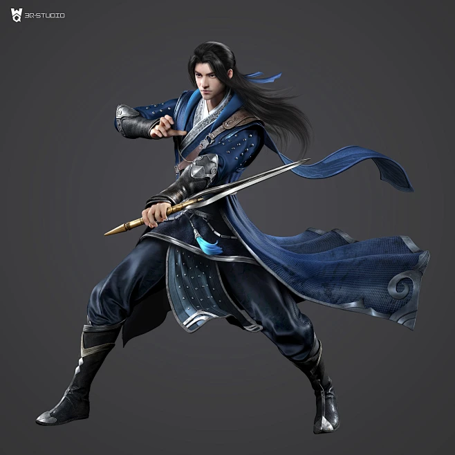 artstation-3Q STUDIO【性感美女 侠客 中国风 游戏职业设定 盗墓笔记】【87P-38M】-东方神韵-微元素Element3ds - Powered by Discuz!-花瓣网