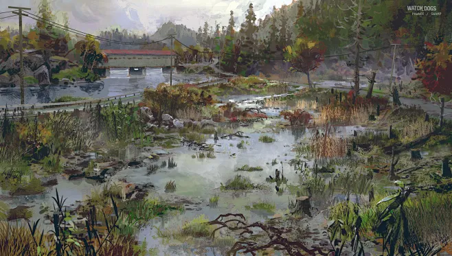 Wd swamp图片_001(场景)图片素材-花瓣网