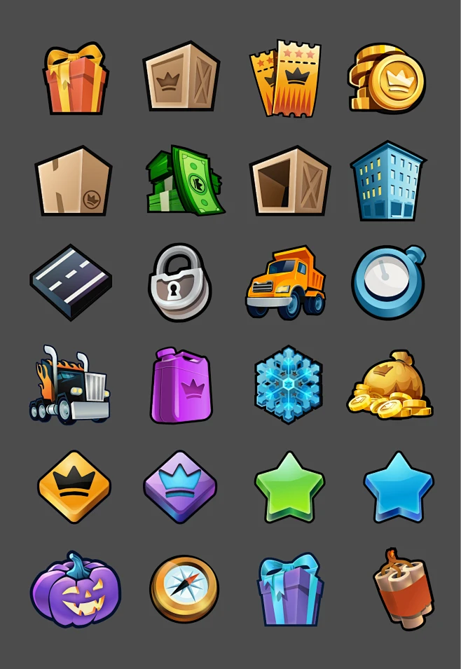 Game Icon 项目 | Behance 上的照片、视频、徽标、插图和品牌-花瓣网
