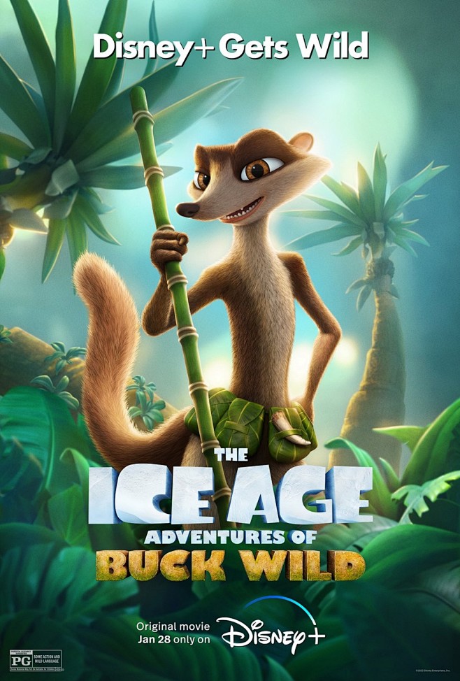 冰川时代：巴克·怀尔德的冒险之旅 The Ice Age Adventures of Buck Wild 角色海报02
