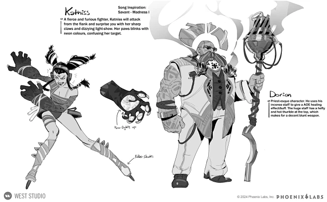 Project LAX (Unreleased) - Character Sketches 2-花瓣网