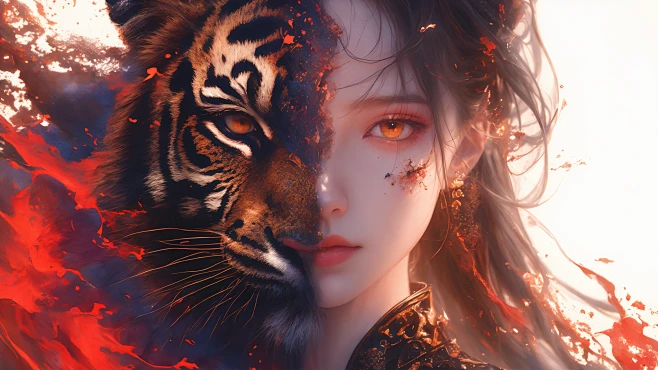 ZXM-半脸-hzj(18)-花瓣网