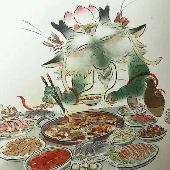萌萌哒吃货龙-花瓣网