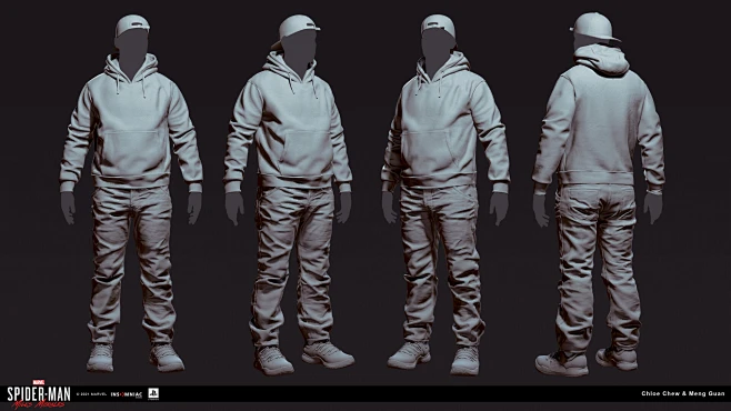 Spider-Man Miles Morales: Character's Casual Outfit, Chloe Chew : I was ...