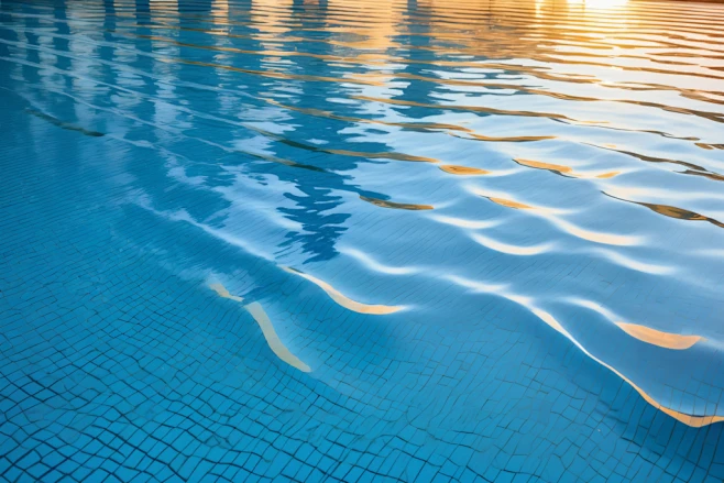 游泳池水波纹图片摄影图-花瓣网
