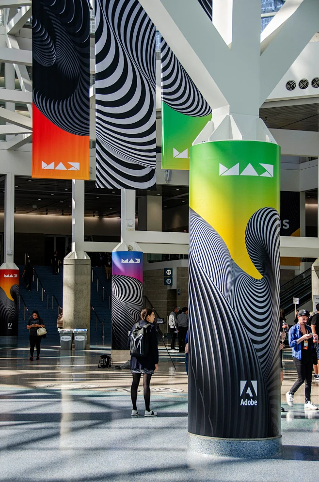 Adobe MAX 2019 : Adobe MAX 2019, identity and event graphics-花瓣网