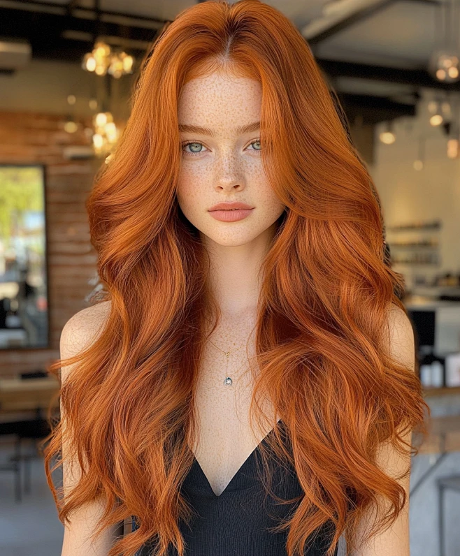How to Achieve Copper Red Feathered Layers with Ease Merida Hair Color ...