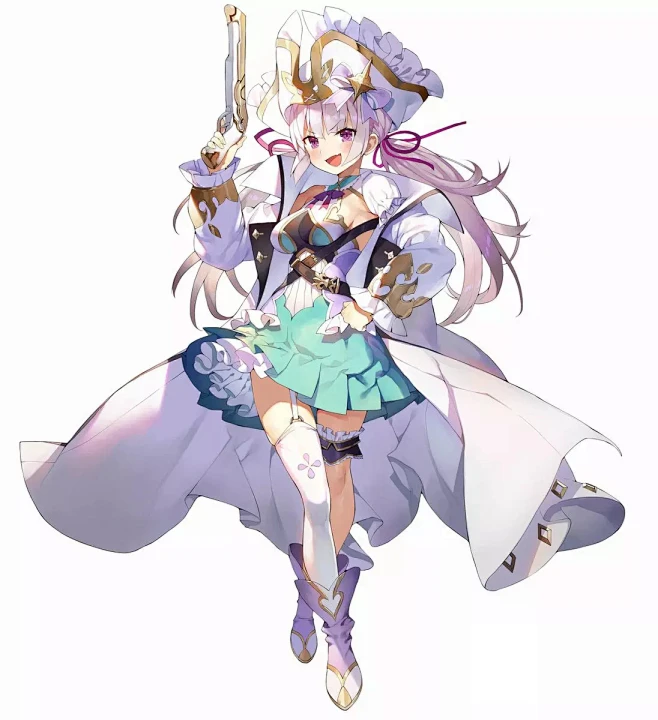 二次元角色原画立绘400P-二次元-微元素 - Element3ds.com!-花瓣网