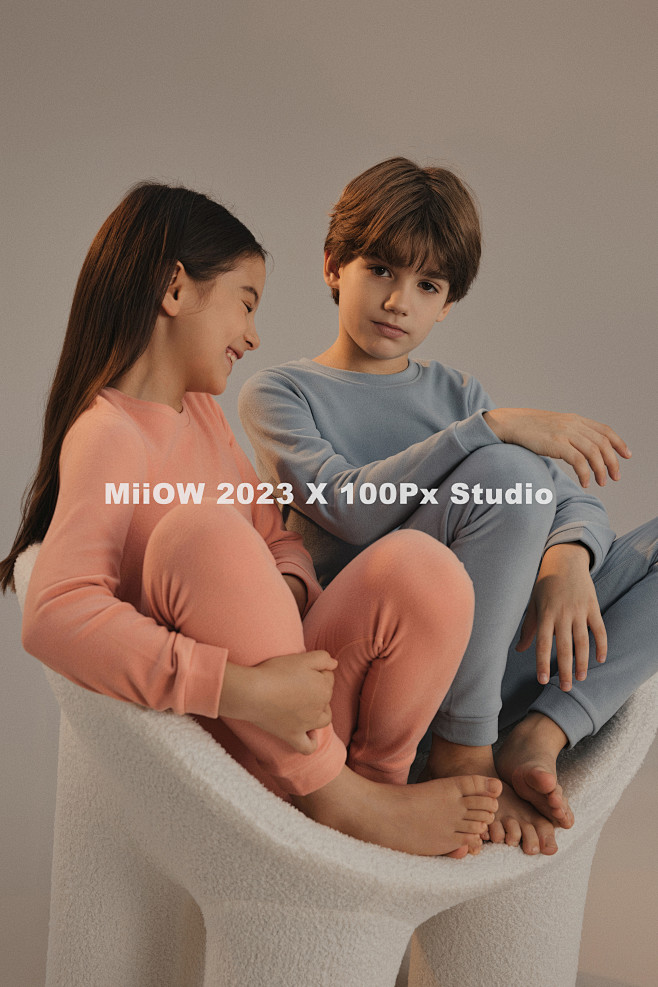 童装拍摄 Miiow 2023 AW Lookbook 100Px Studio (12)