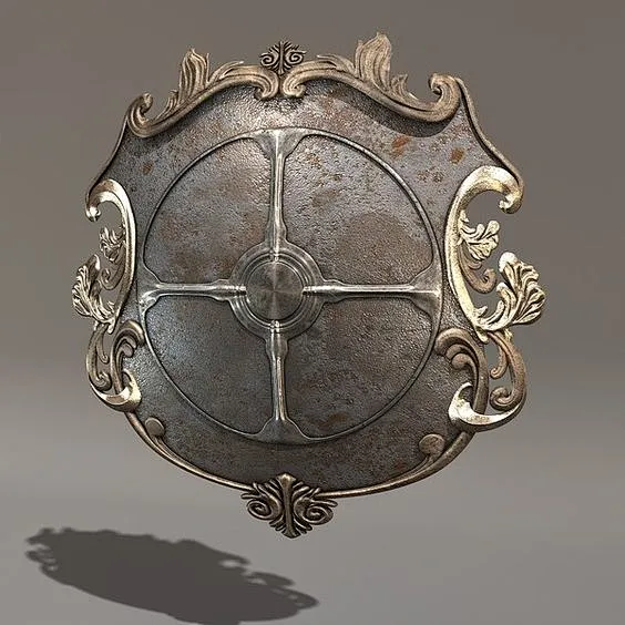 maya knight buckler - Shield02... by JCihelka-花瓣网