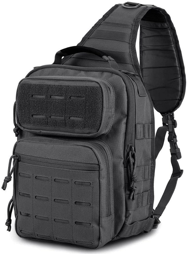 Amazon.com: WINCENT 战术吊带包包军用路虎单肩背包Molle Assault Range Bag EDC 尿布包日用包 ...