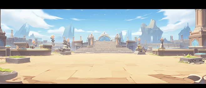 zenx121_A_horizontal_version_of_the_game_scene_with_a_wide_pave ...