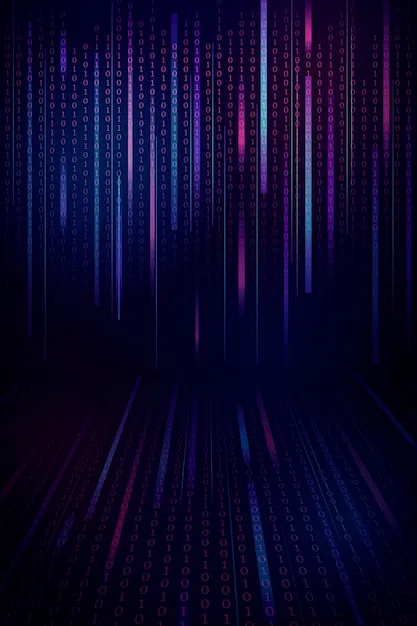 Free vector stream of binary code design vector-花瓣网