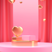 beautiful golden architecture building room interior illustration, in ...